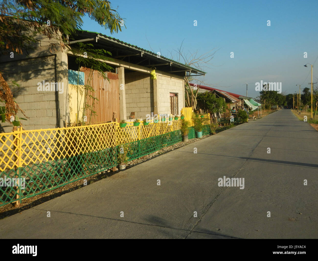 A view of the Daungan Tiaong Villages in Guiguinto, Bulacan, showcasing ...