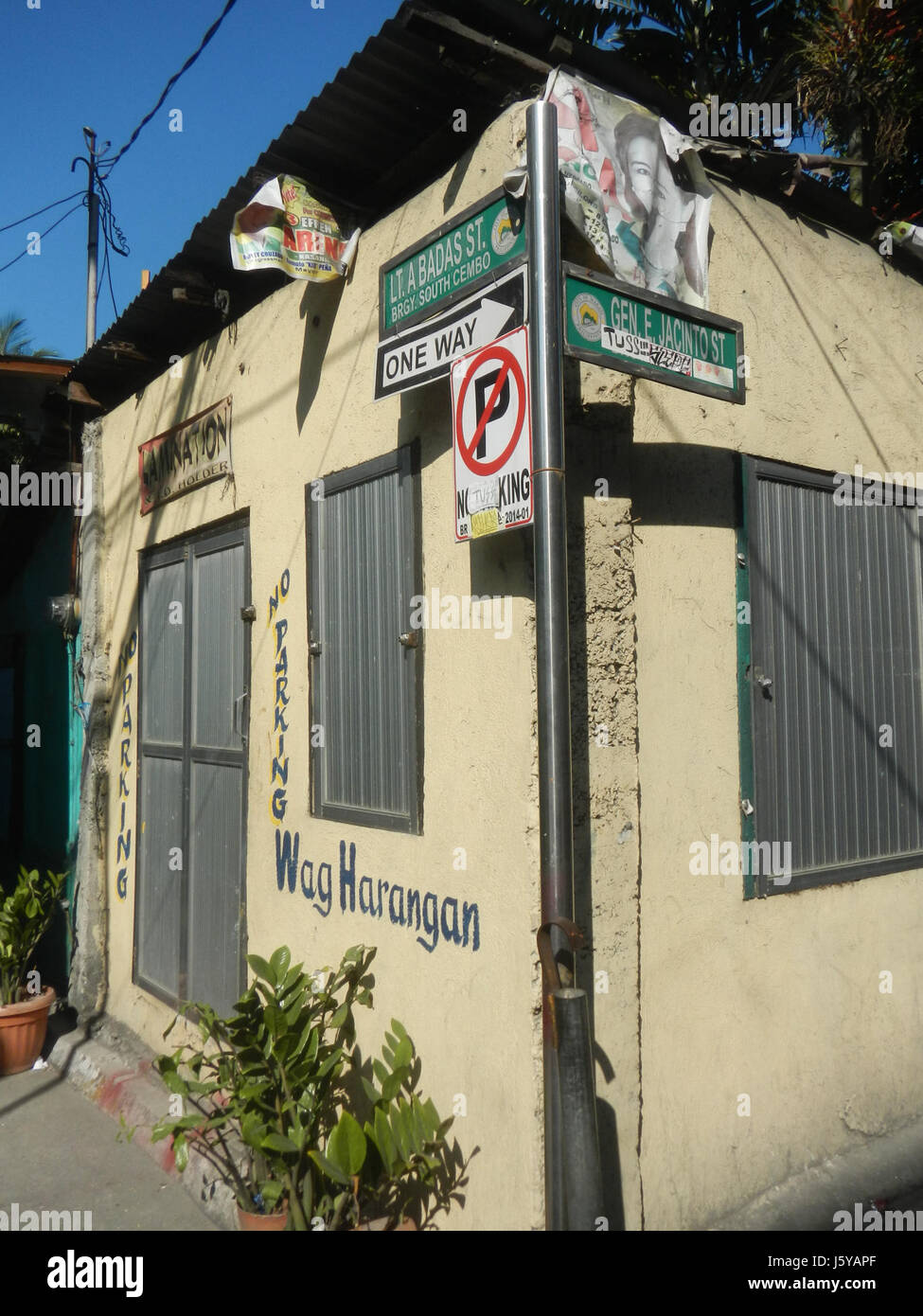 This image shows the Pitogo Elementary and High Schools, located in the ...