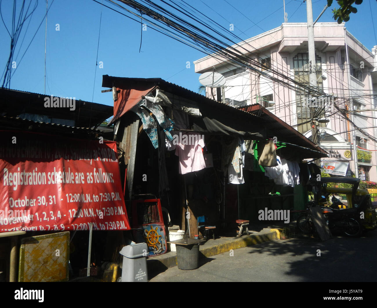 This image shows the urban landscape of Pitogo, located in the ...