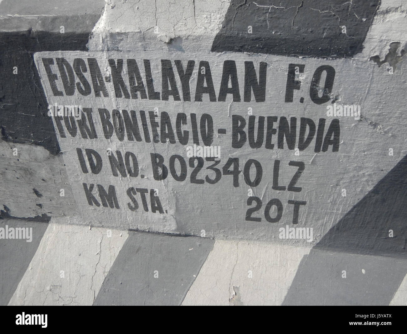 The Kalayaan Flyover, EDSA, Fort Bonifacio, and Buendia Flyover in ...