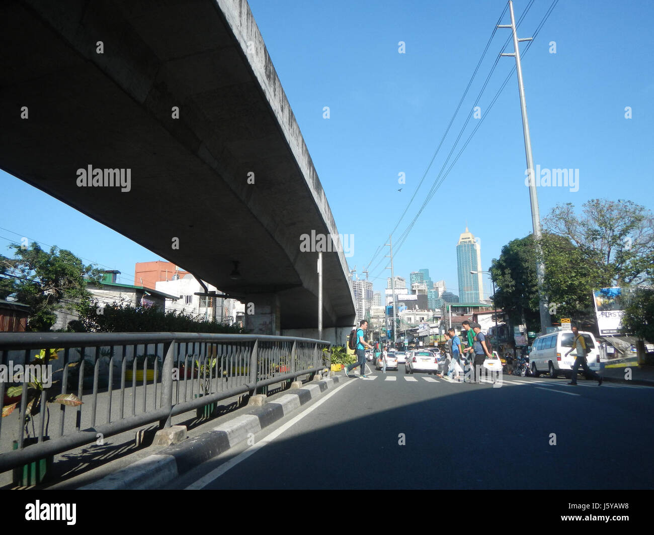 The Kalayaan Flyover, located in Makati City, is a major thoroughfare ...