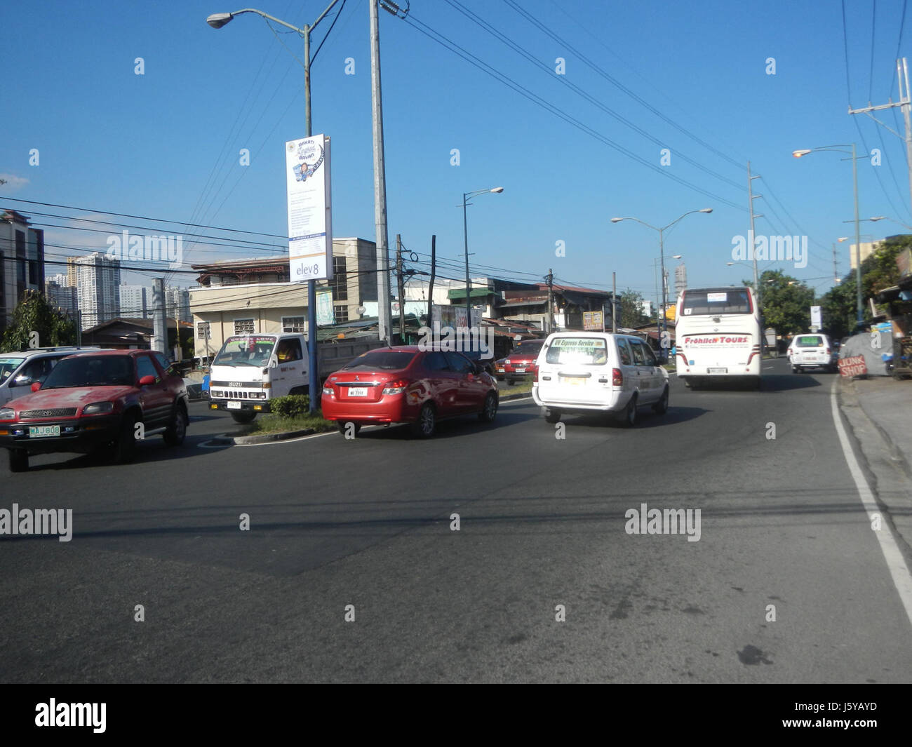 This image depicts a detailed view of the Guadalupe Barangays along ...
