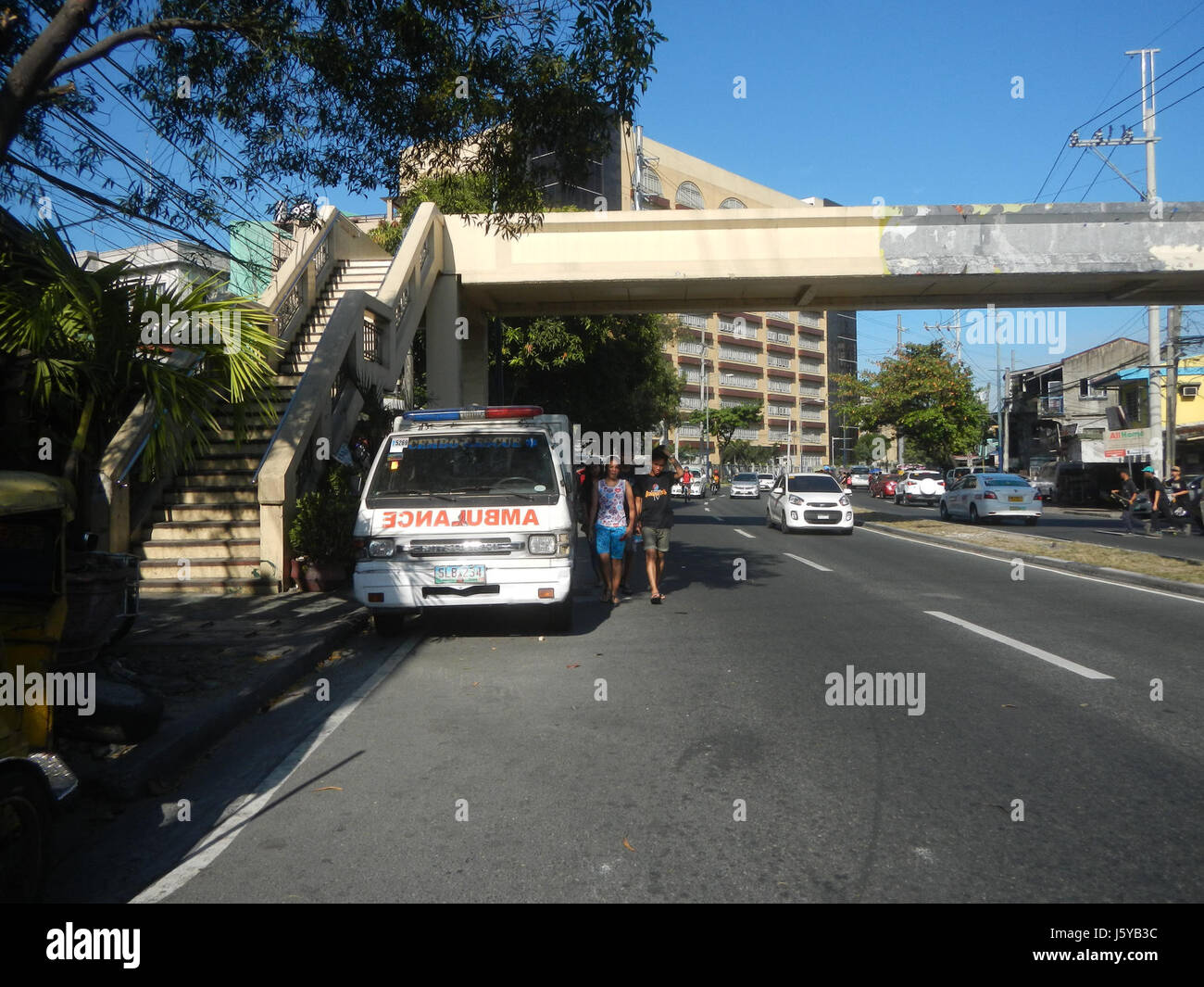 0351 Makati Science High School Cembo Kalayaan Avenue 03 Stock Photo ...