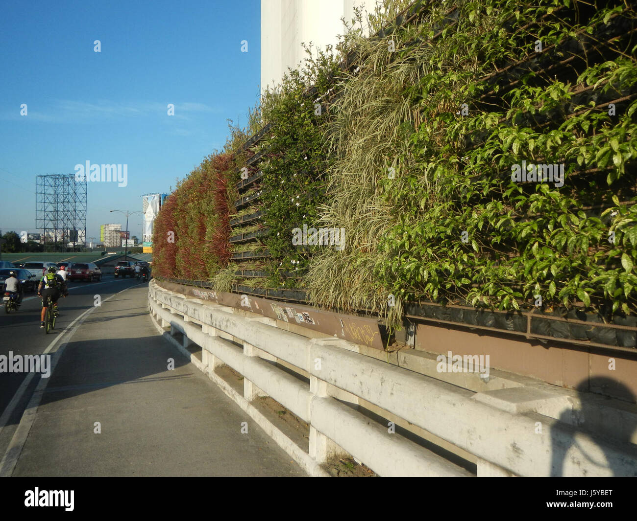 This image shows the C28 highway boundary near Bagong Ilog, Pasig ...