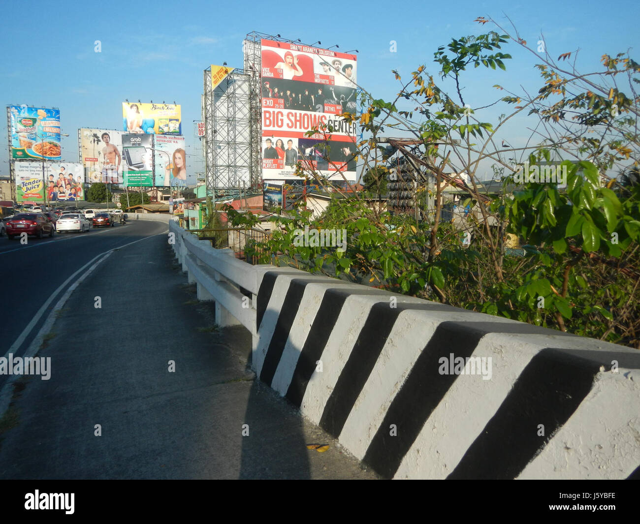 This photo illustrates the infrastructure of the Circumferential Road 6 ...