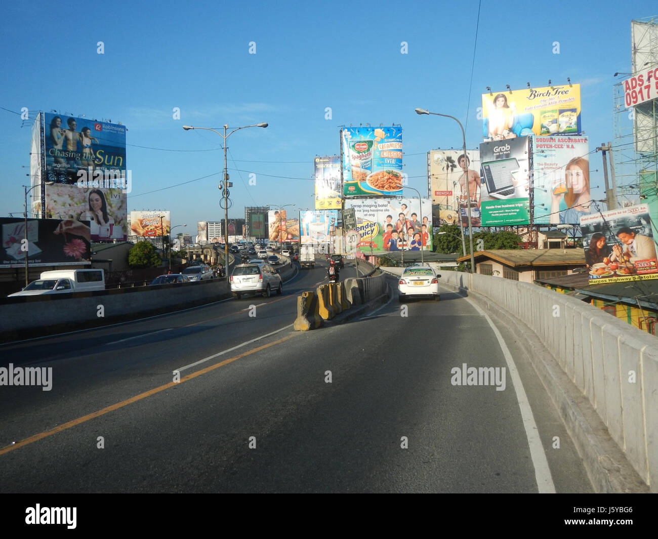 This image shows the Circumferential Road 25 and key infrastructure ...