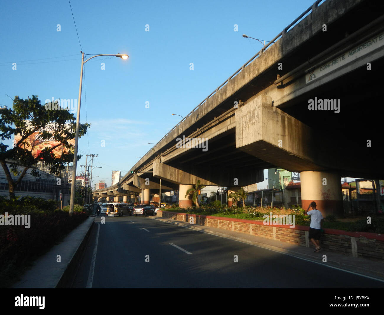 A photograph depicting the intersection of Circumferential Road 34 ...