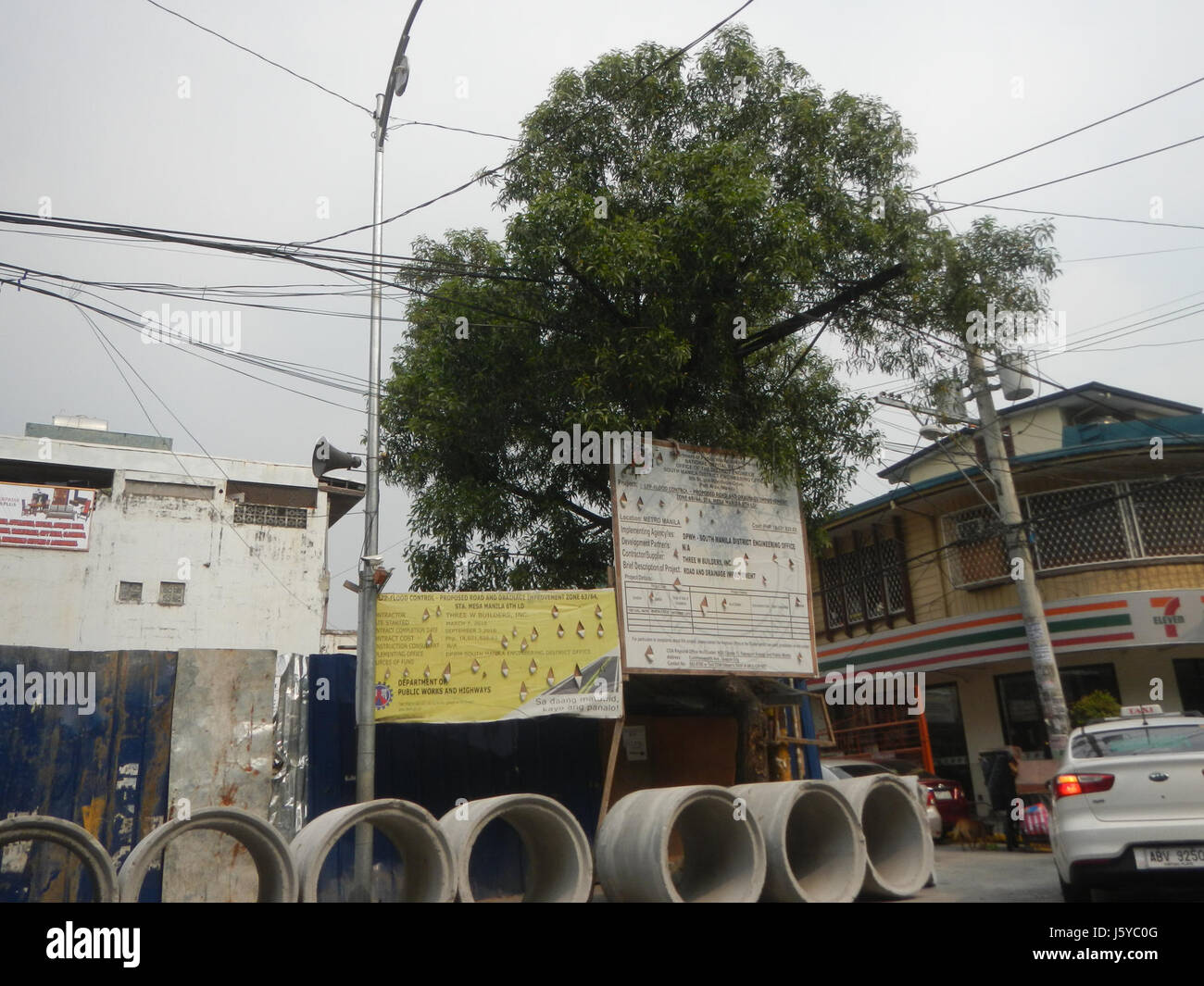 01377 Santa Mesa Barangays Streets Magsaysay Boulevard Manila 47 Stock ...