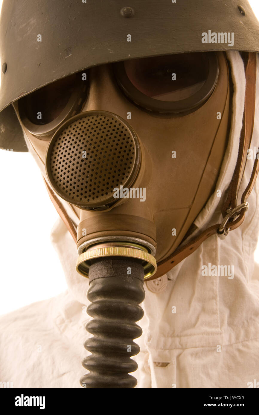 danger fear protect protection gas military mask radioactive danger ...