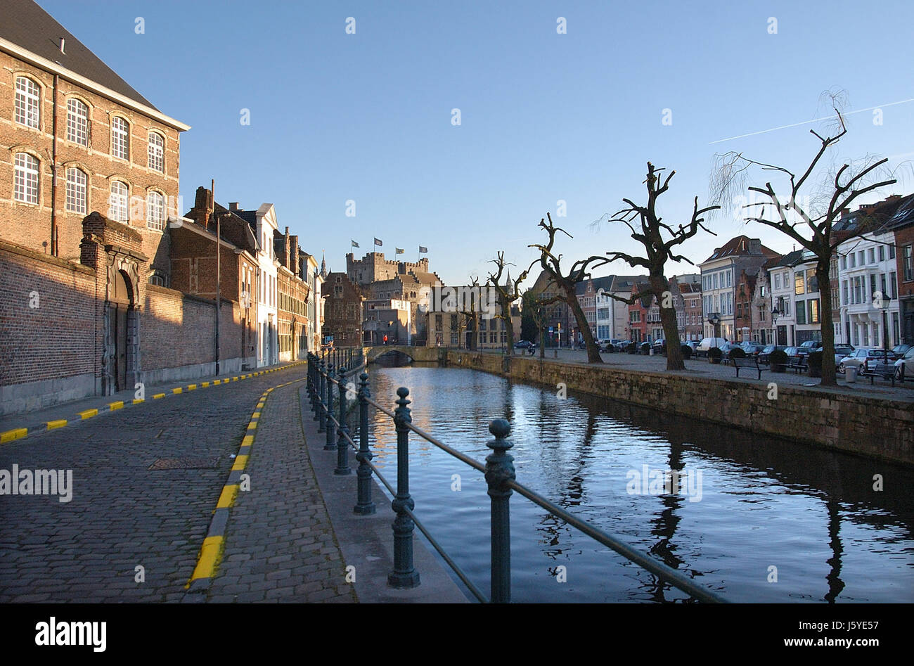 belgium fortress world cultural heritage earls flanders ghent chateau ...