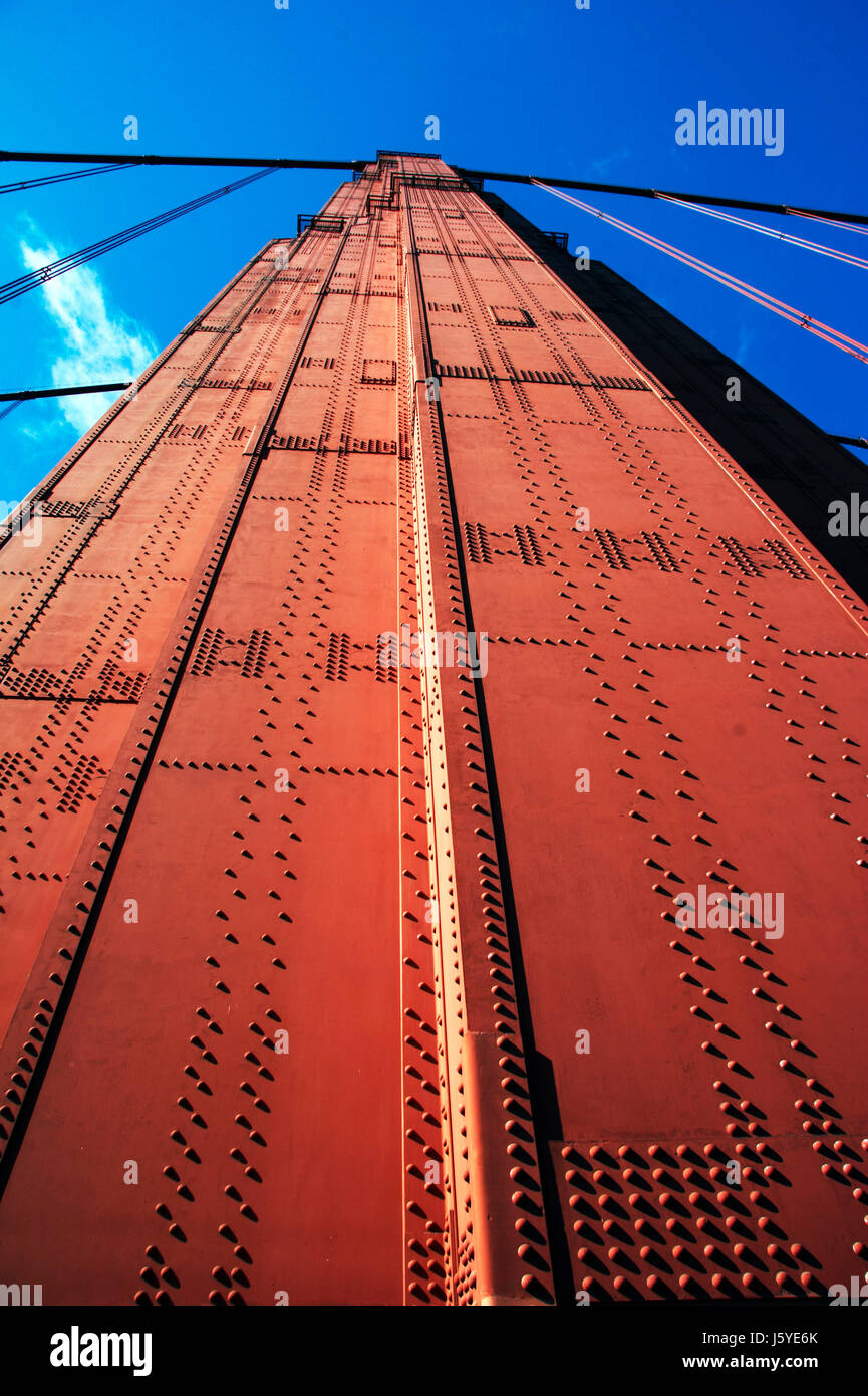 bridge processor usa pillar golden stanchion gate pier red famous ...