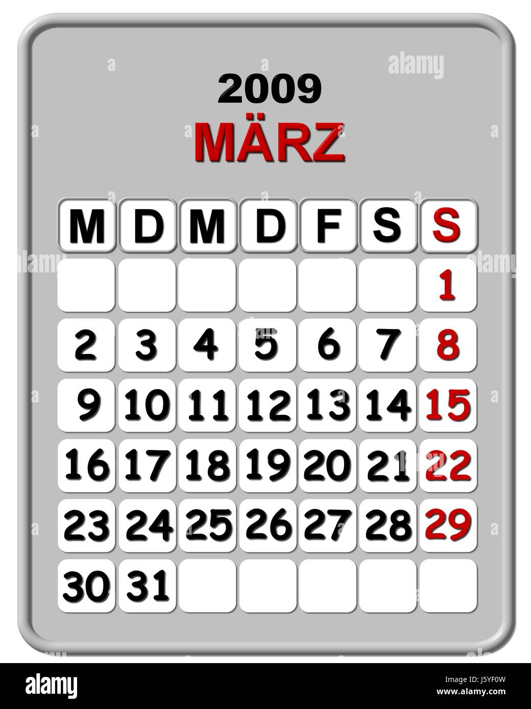 Germany calendar hi-res stock photography and images - Alamy