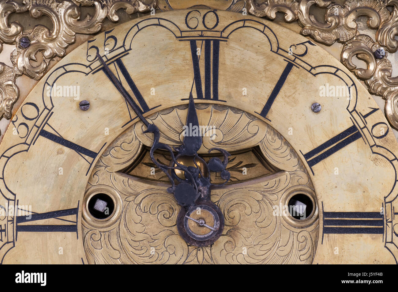 Antique clock midnight hi-res stock photography and images - Alamy