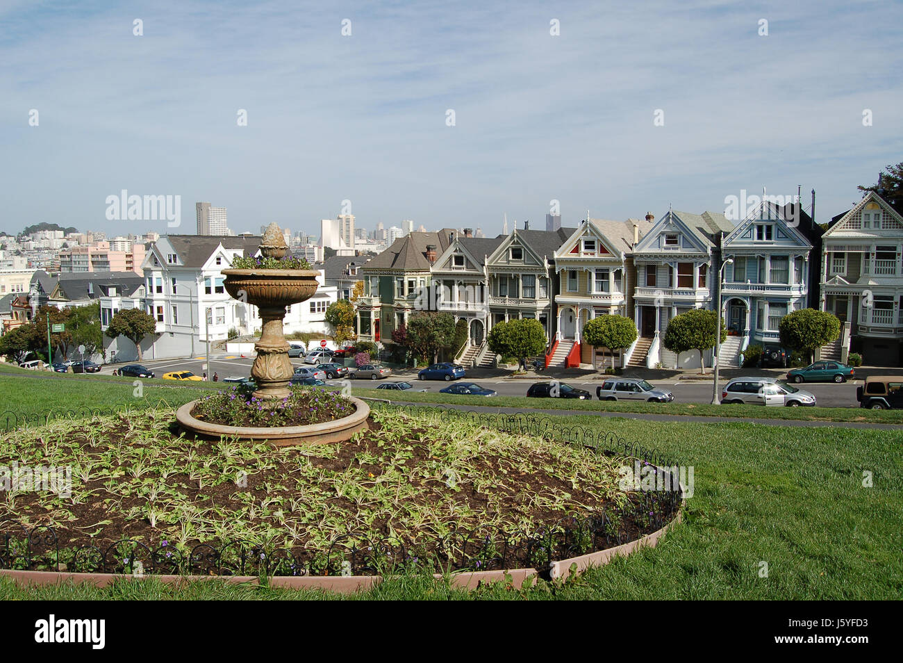 alamo square park Stock Photo - Alamy