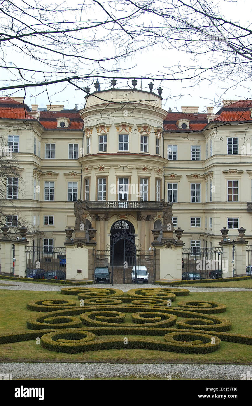 german consulate in prague hradcany Stock Photo - Alamy