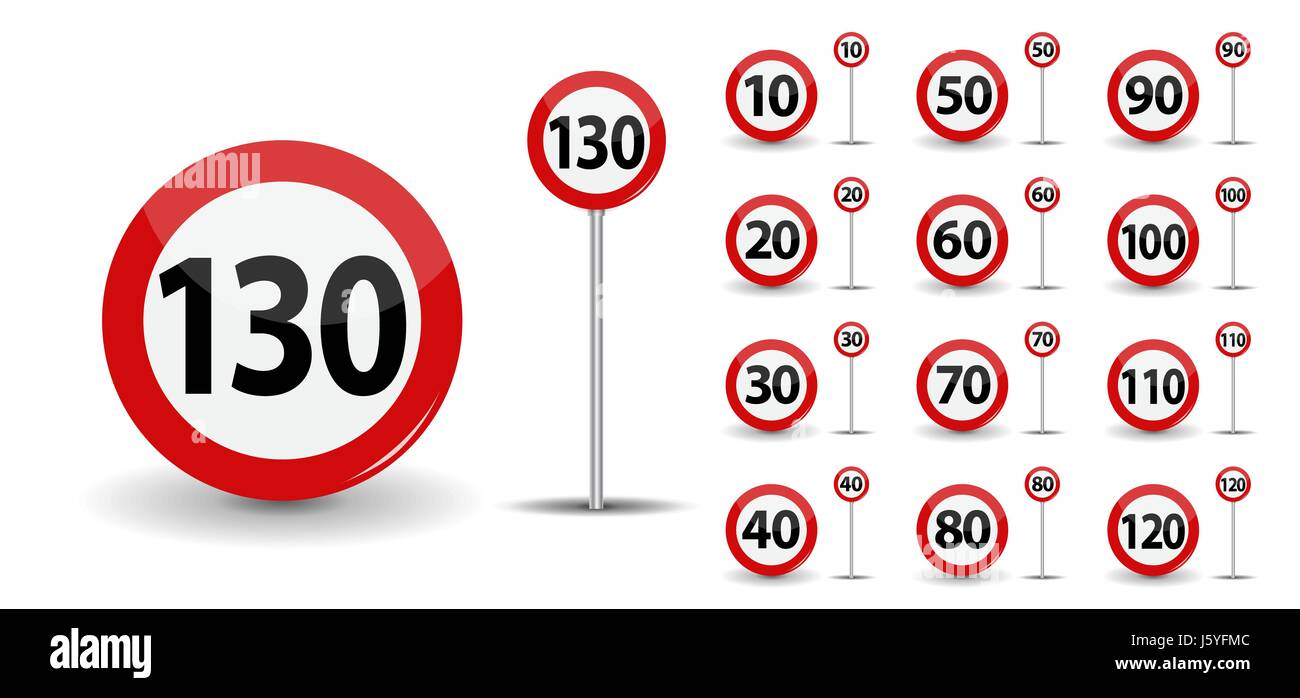 90 km per hour Cut Out Stock Images & Pictures - Alamy