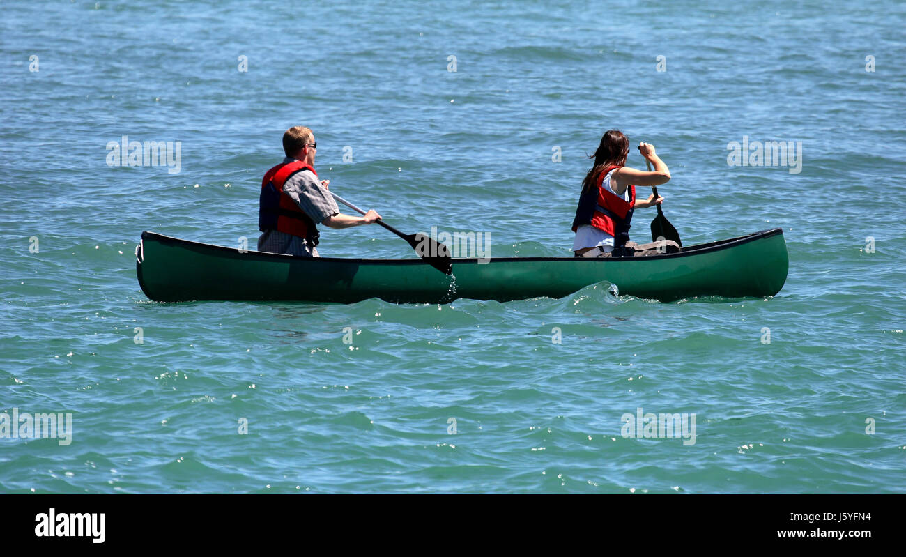 woman sport sports paddle training fitness canoe water man woman blue ...