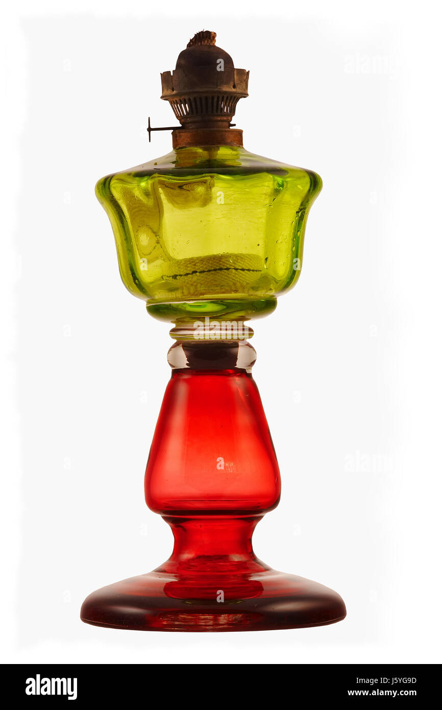 art isolated antique shiner light lamp luminary equipment color paint ...