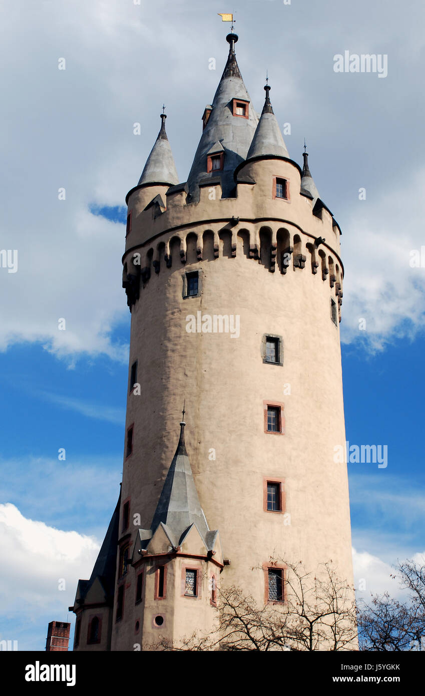 wait waiting tower frankfort city wall gothically wait waiting tower ...