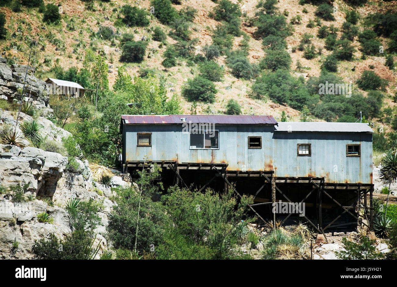 house building metal minerals miner ore mining house building hill ...