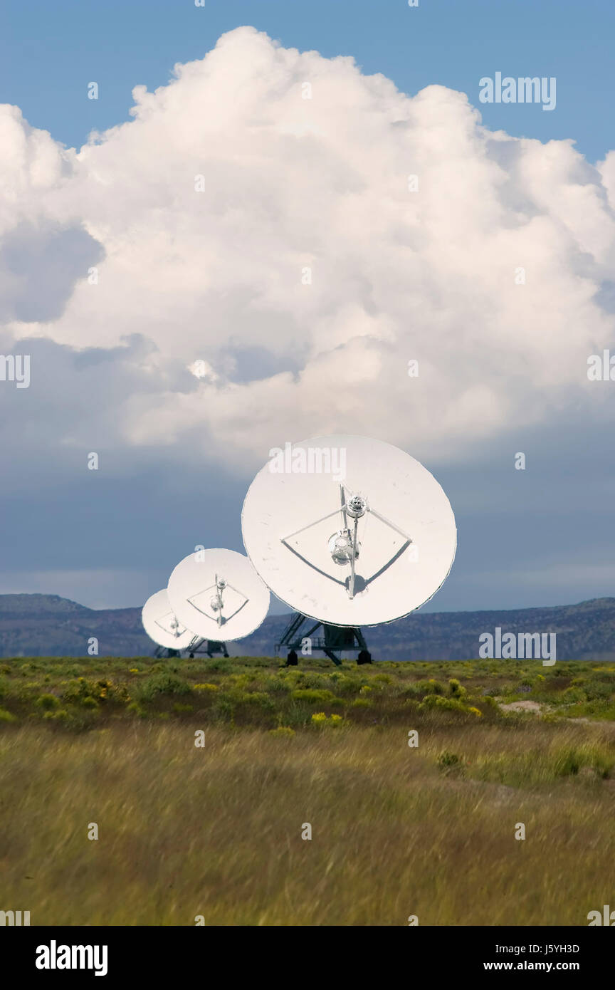 space new disc radio telescope array astronomy mexico sign signal big ...