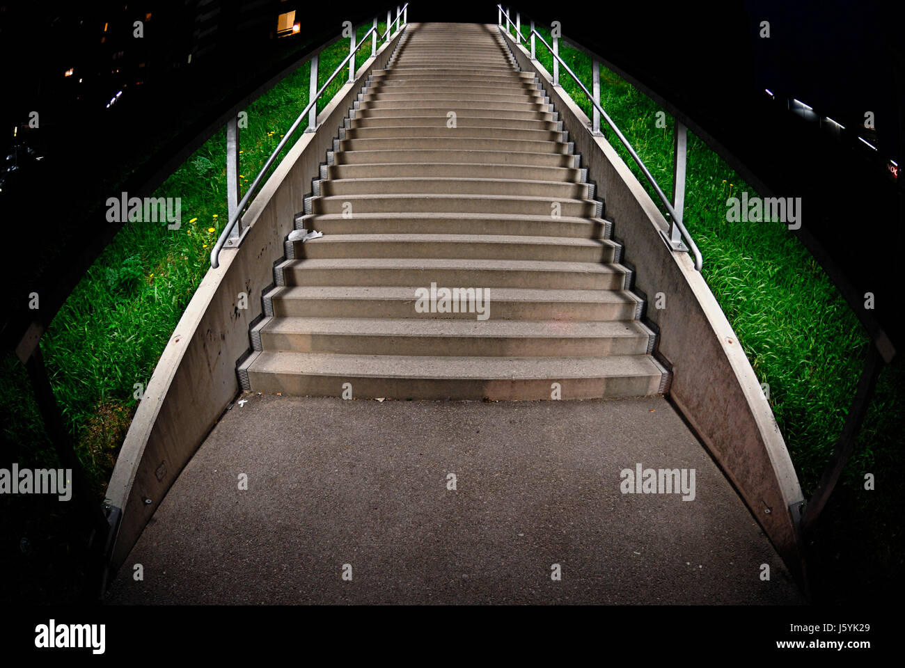 stairs shine shines bright lucent light serene luminous night nighttime ...