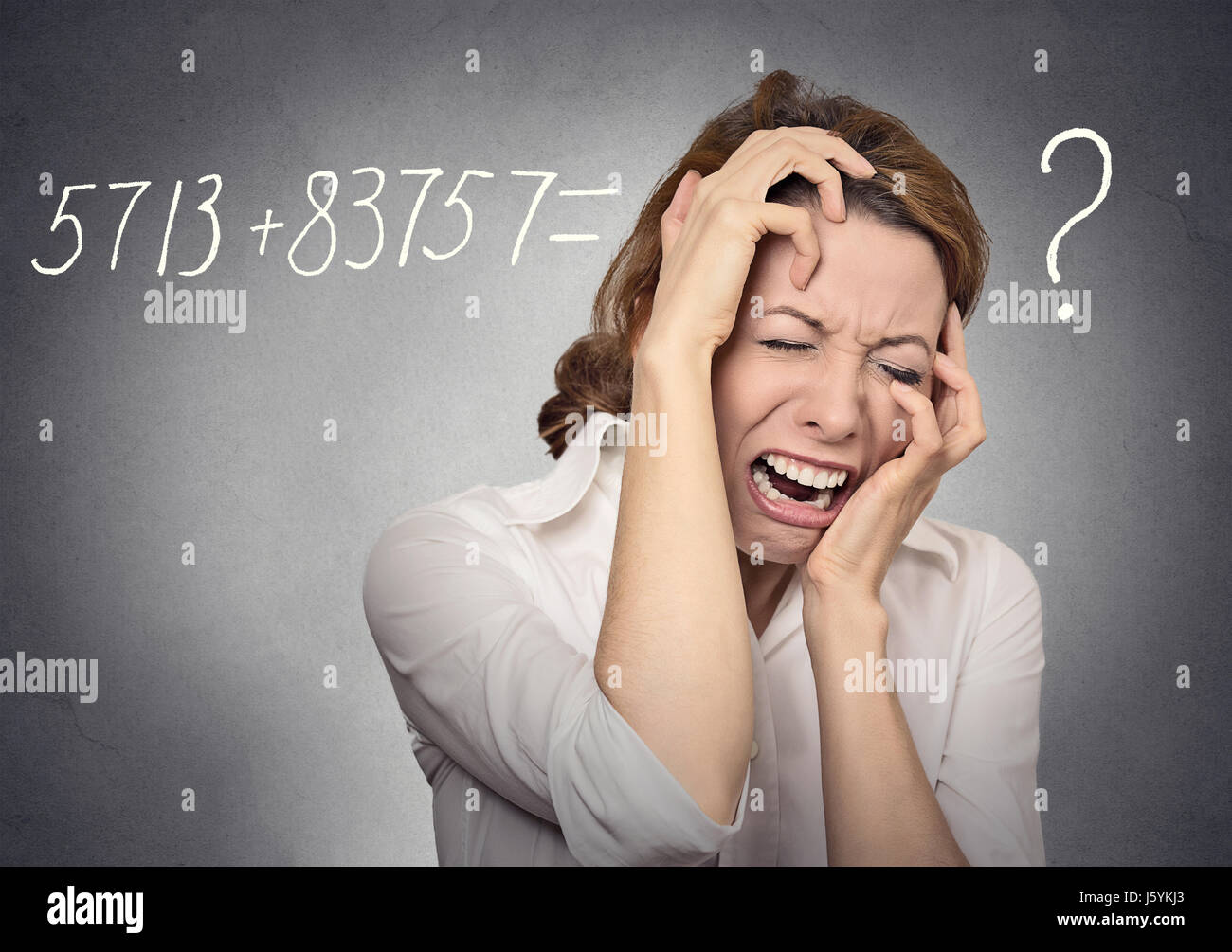 Blackboard math problem hi-res stock photography and images - Alamy