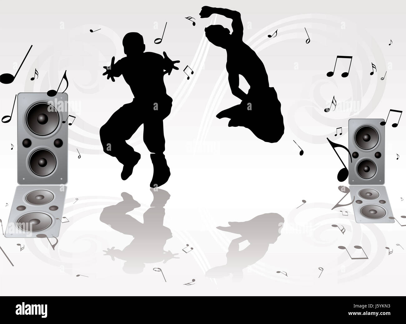 graphics lifestyle illustration gradient dancing dance backdrop ...