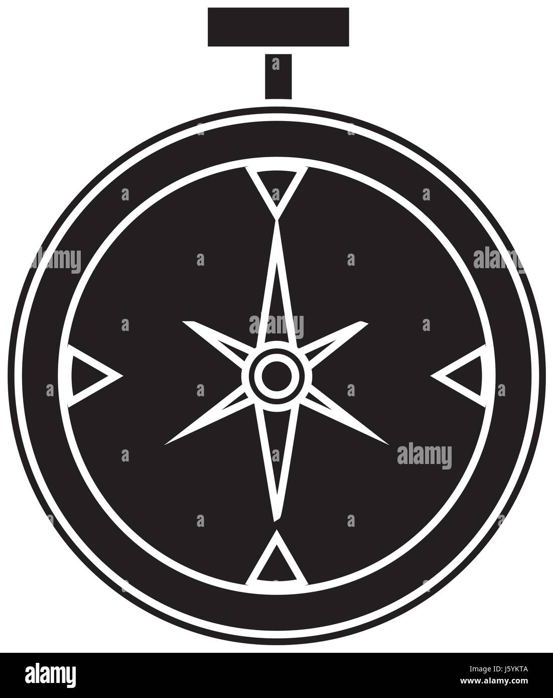 compass icon image Stock Vector Image & Art - Alamy