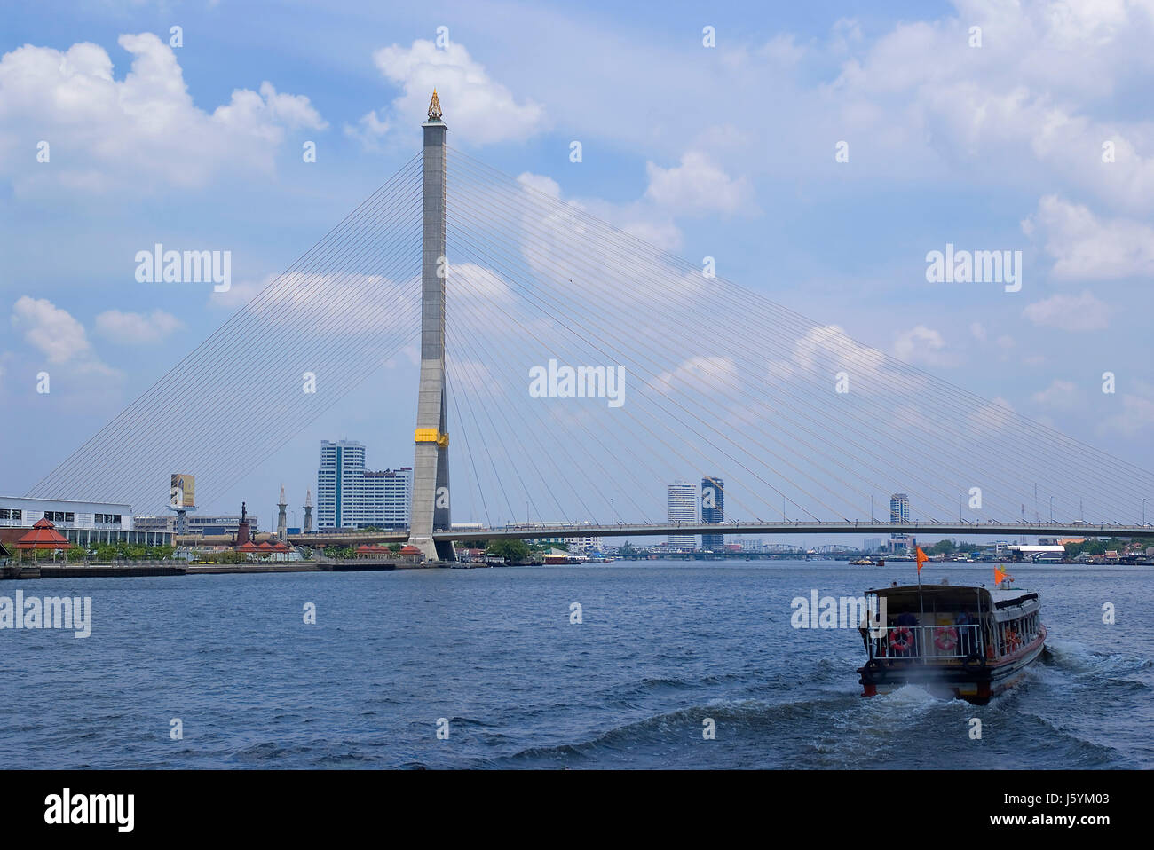 asia bridge thailand bangkok bridge building river water asia bridge ...
