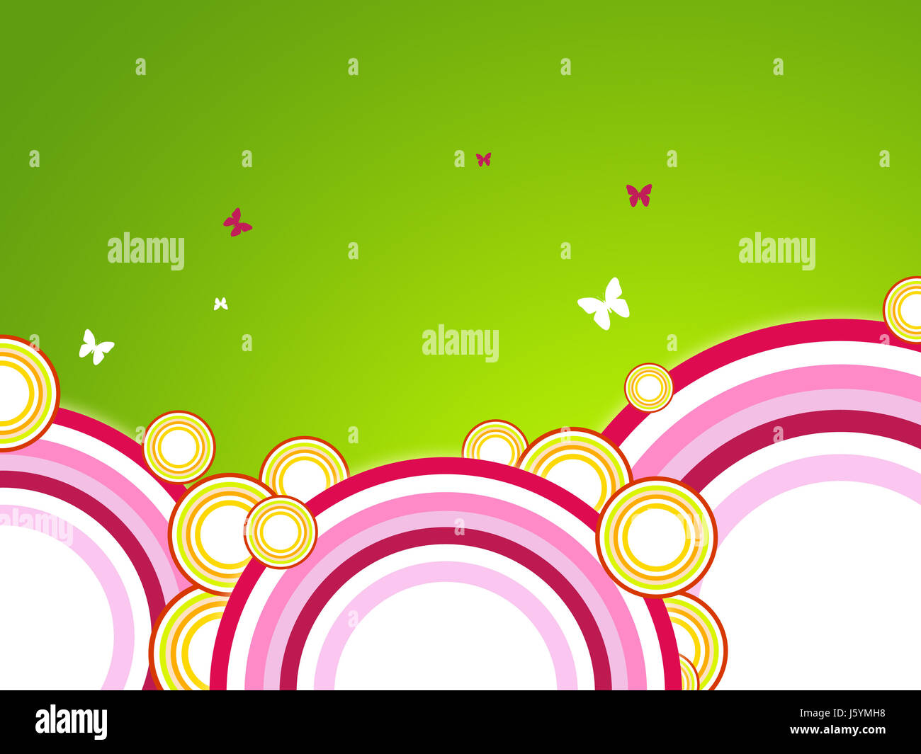 rainbow shape retro wallpaper design shaping formation model figure ...