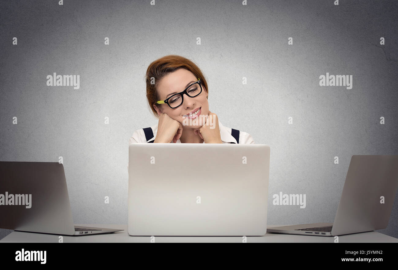 Daydreaming at work hi-res stock photography and images - Alamy