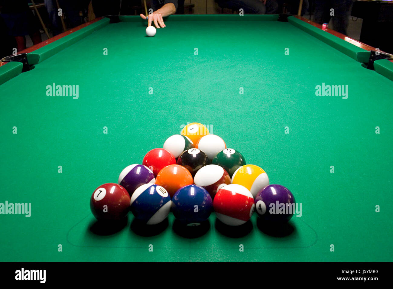 game tournament play playing plays played billiard felt kickoff ...