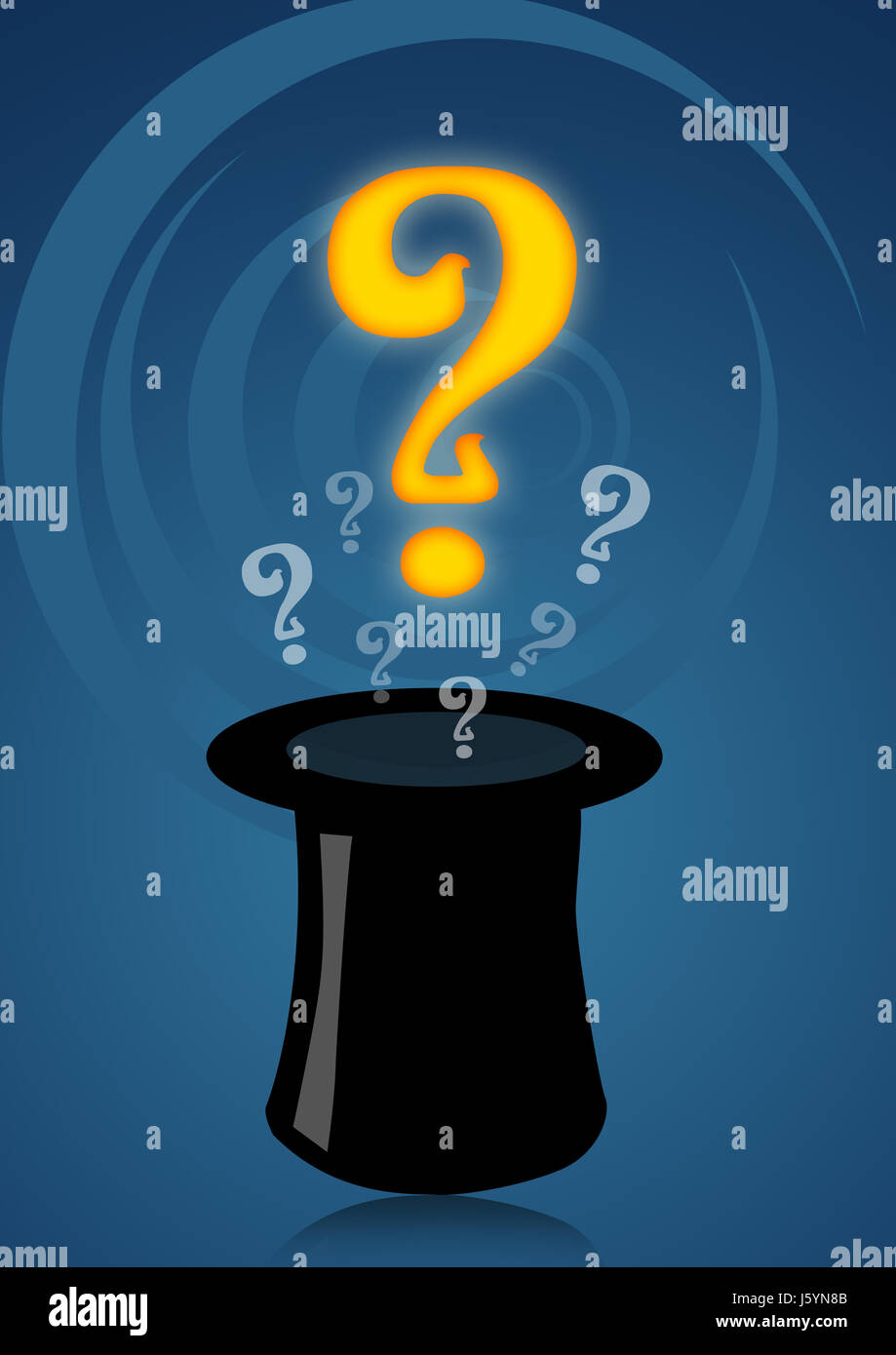 hat accessories accessory illusion magic question mark tools ...