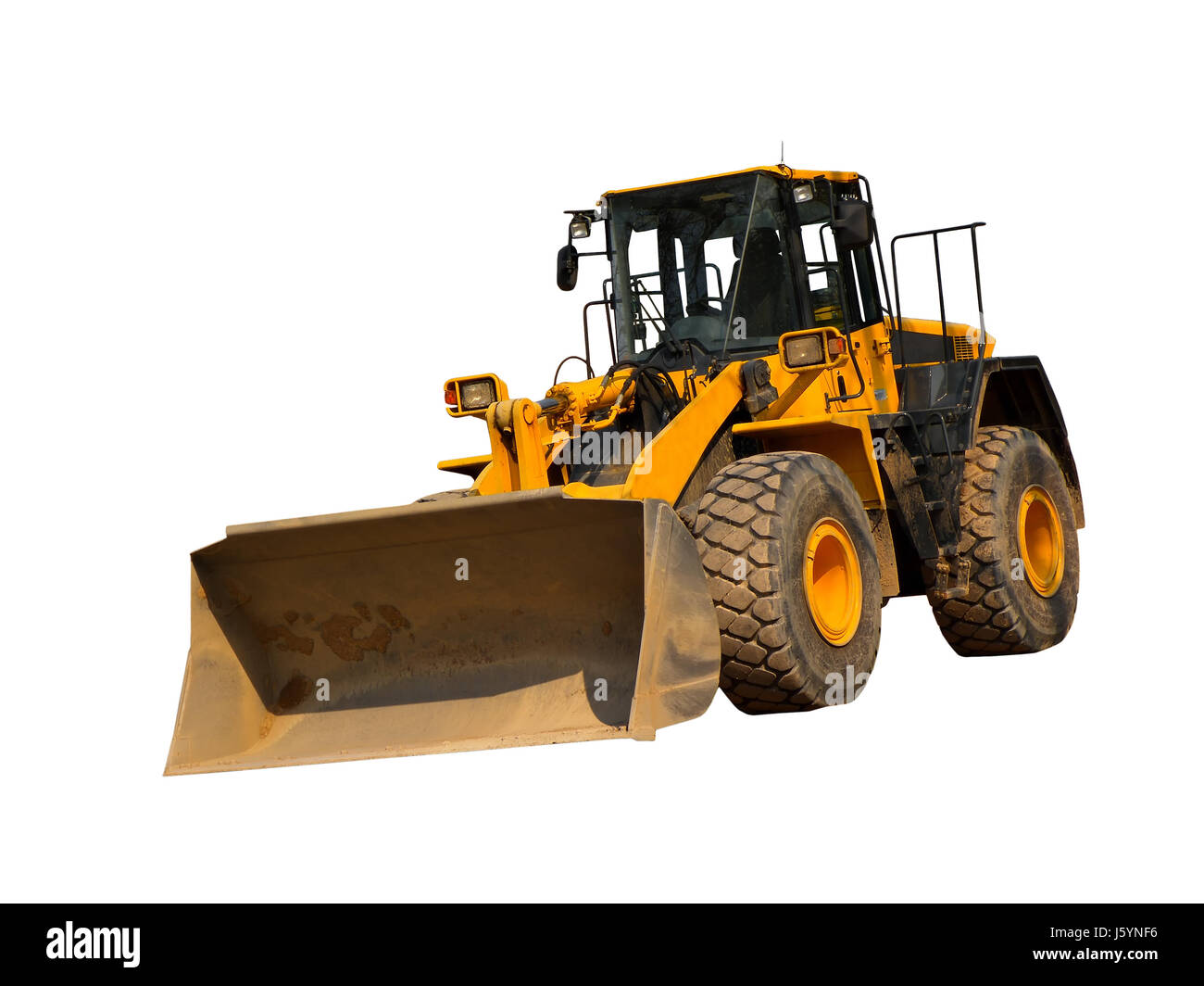 isolated industrial vehicle equipment bulldozer construction build ...