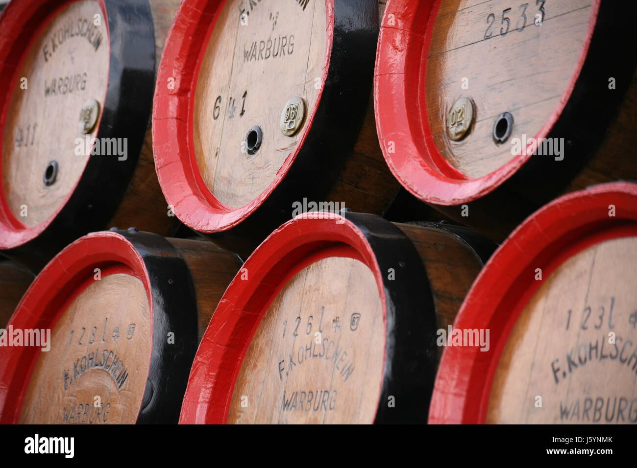 beer vats tons beer barrel beer barrels barrel brown brownish brunette ...