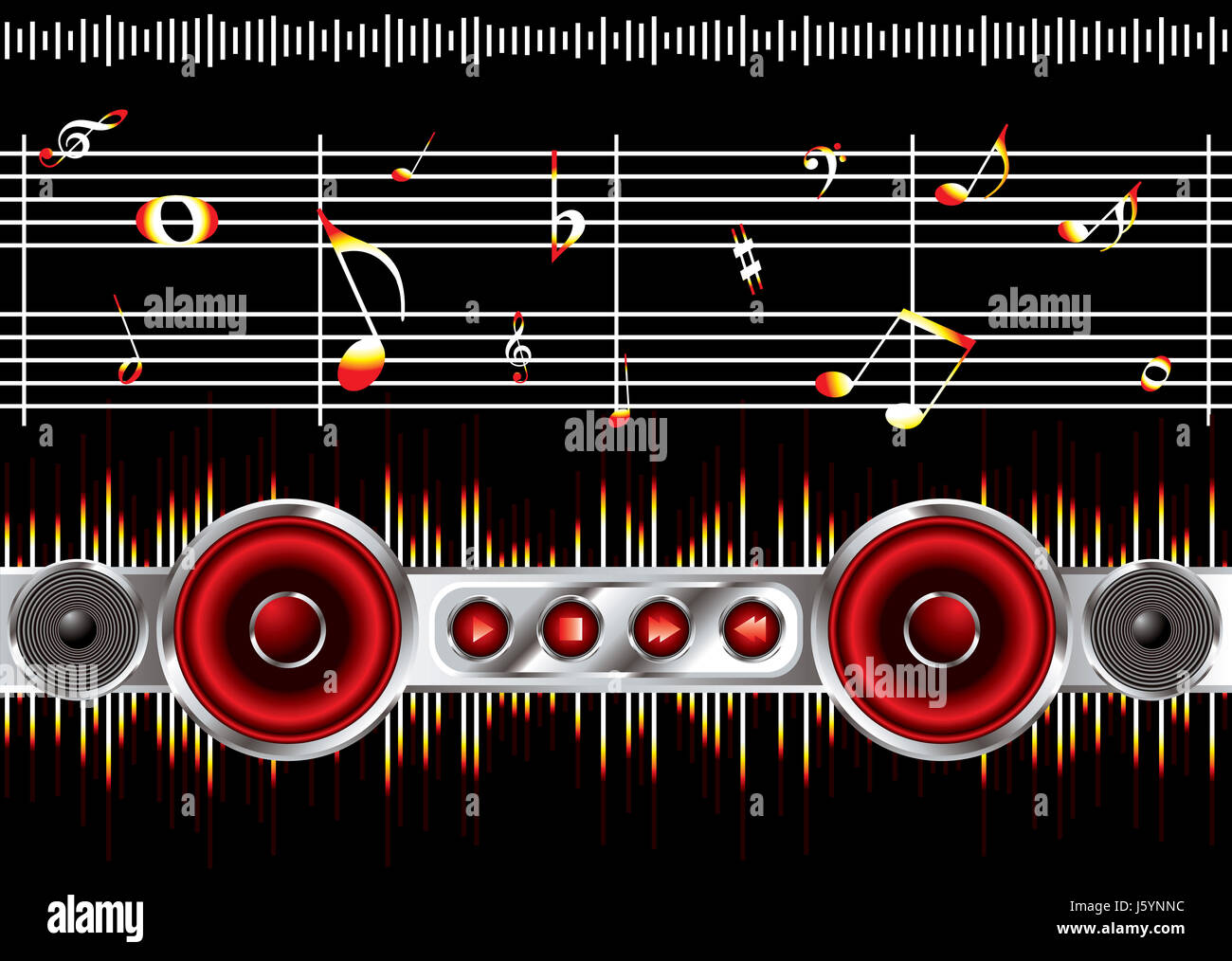 note technology audio frequency speaker equalizer backdrop background ...