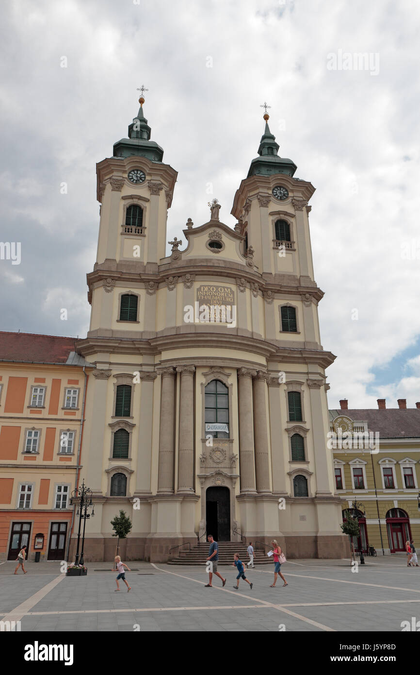 The Minorite Church of St Anthony of Padua in Dobo Istvan Ter, the main ...