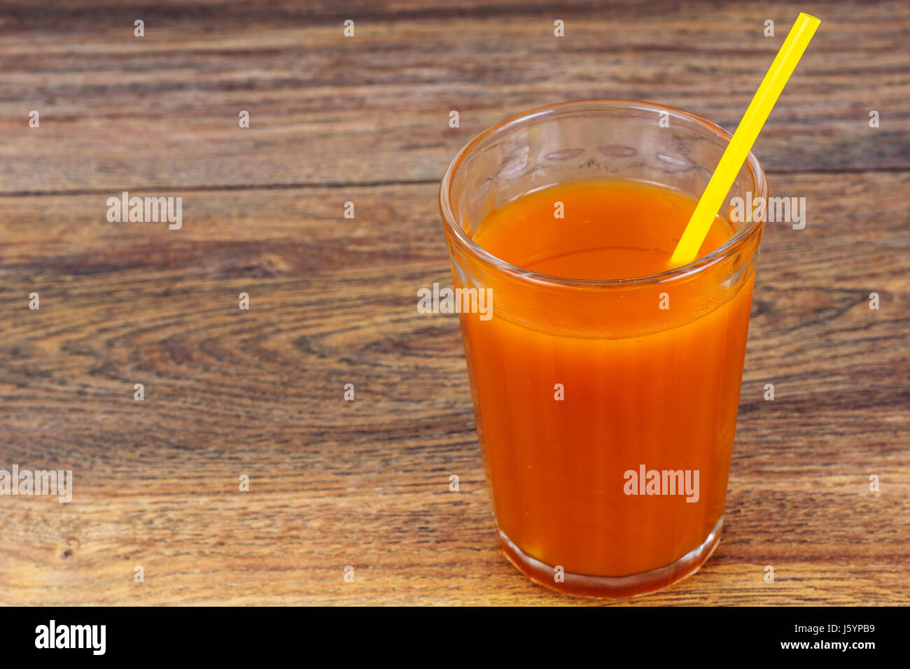 Fresh carrot juice with pulp. Studio Photo Stock Photo - Alamy