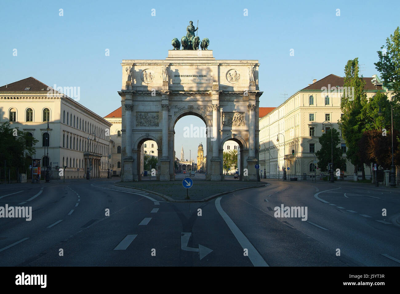 siegestor in munich Stock Photo - Alamy