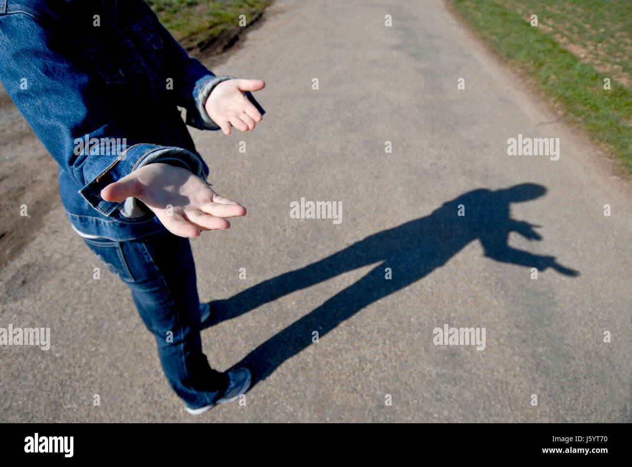 woman hand hands path way shaddow shadow shadows woman walk go going ...