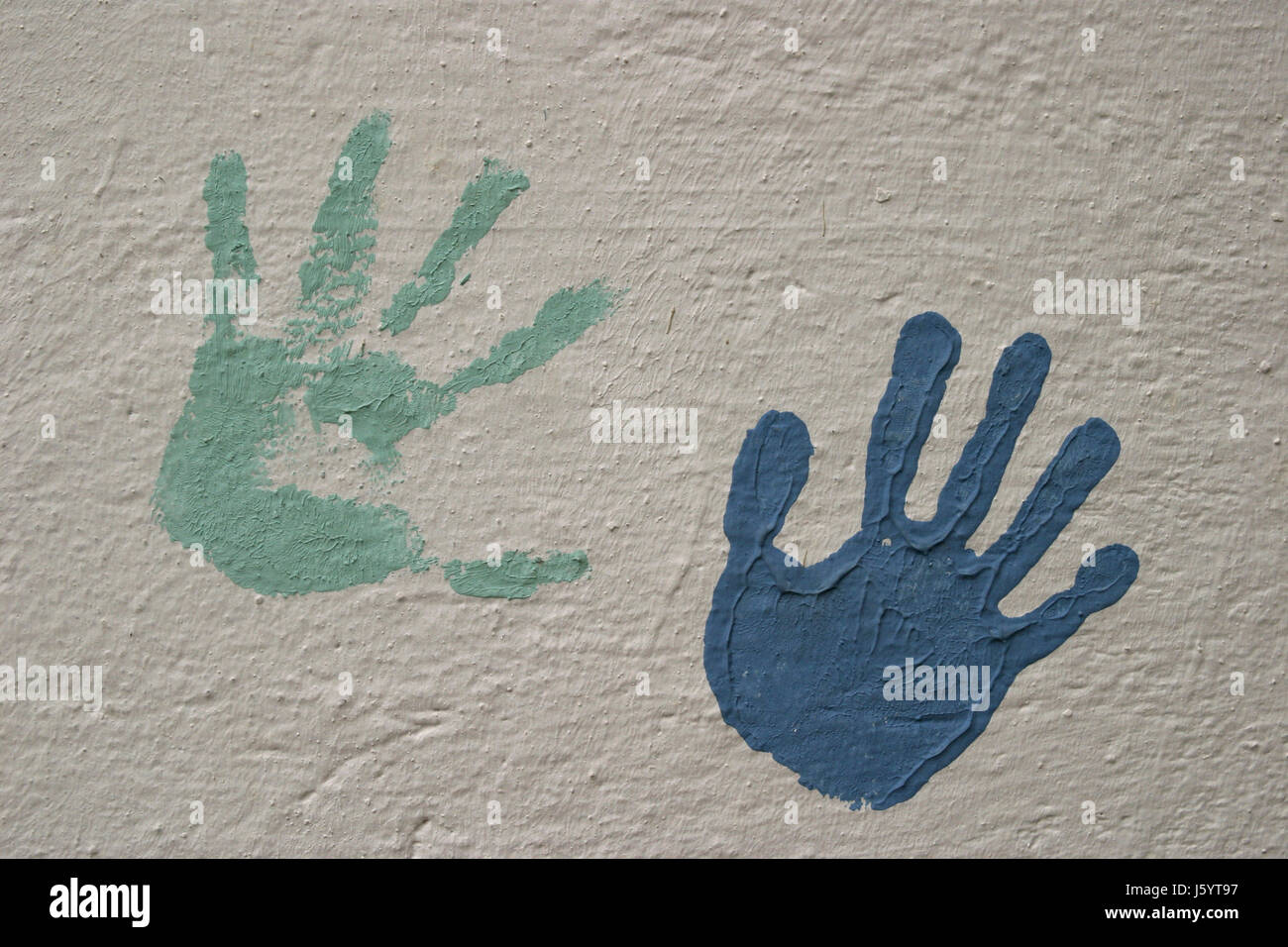 Hand painted blue hi-res stock photography and images - Alamy