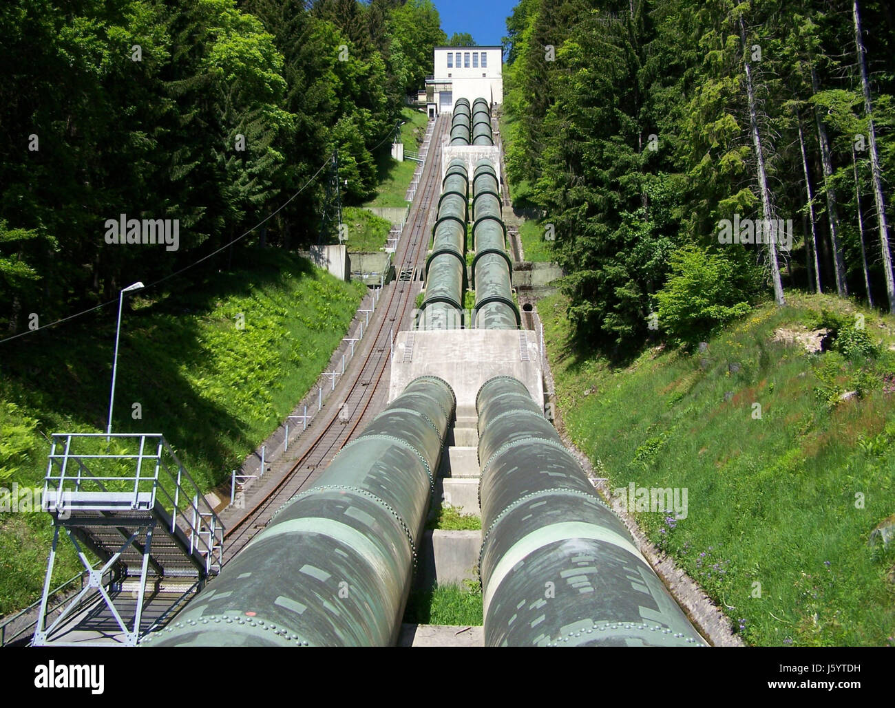 power station hydroelectric power cable current conduction tube pipe ...