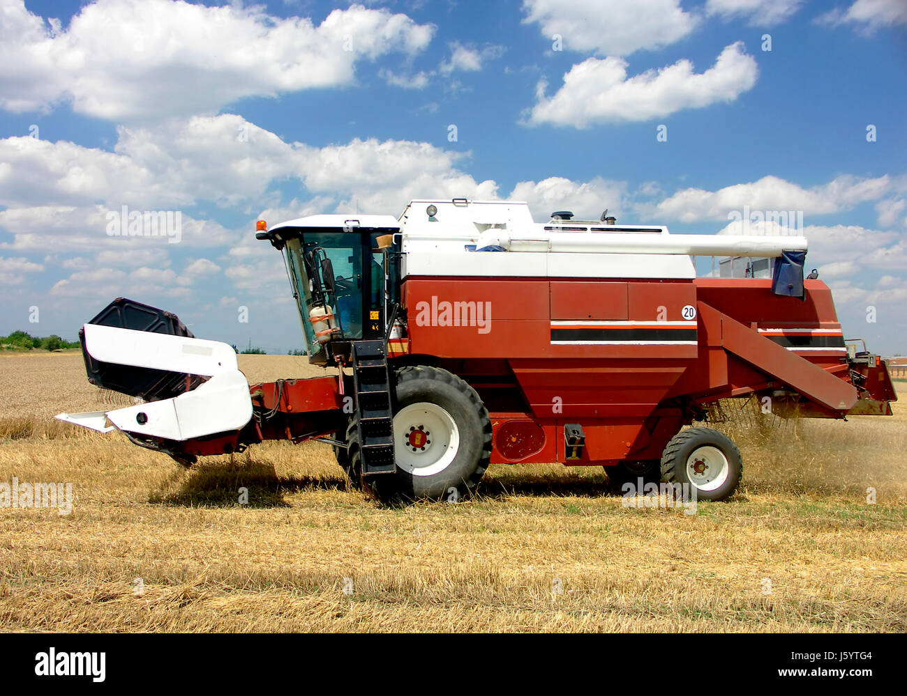 field summer summerly harvest production farm harvester plant combine ...