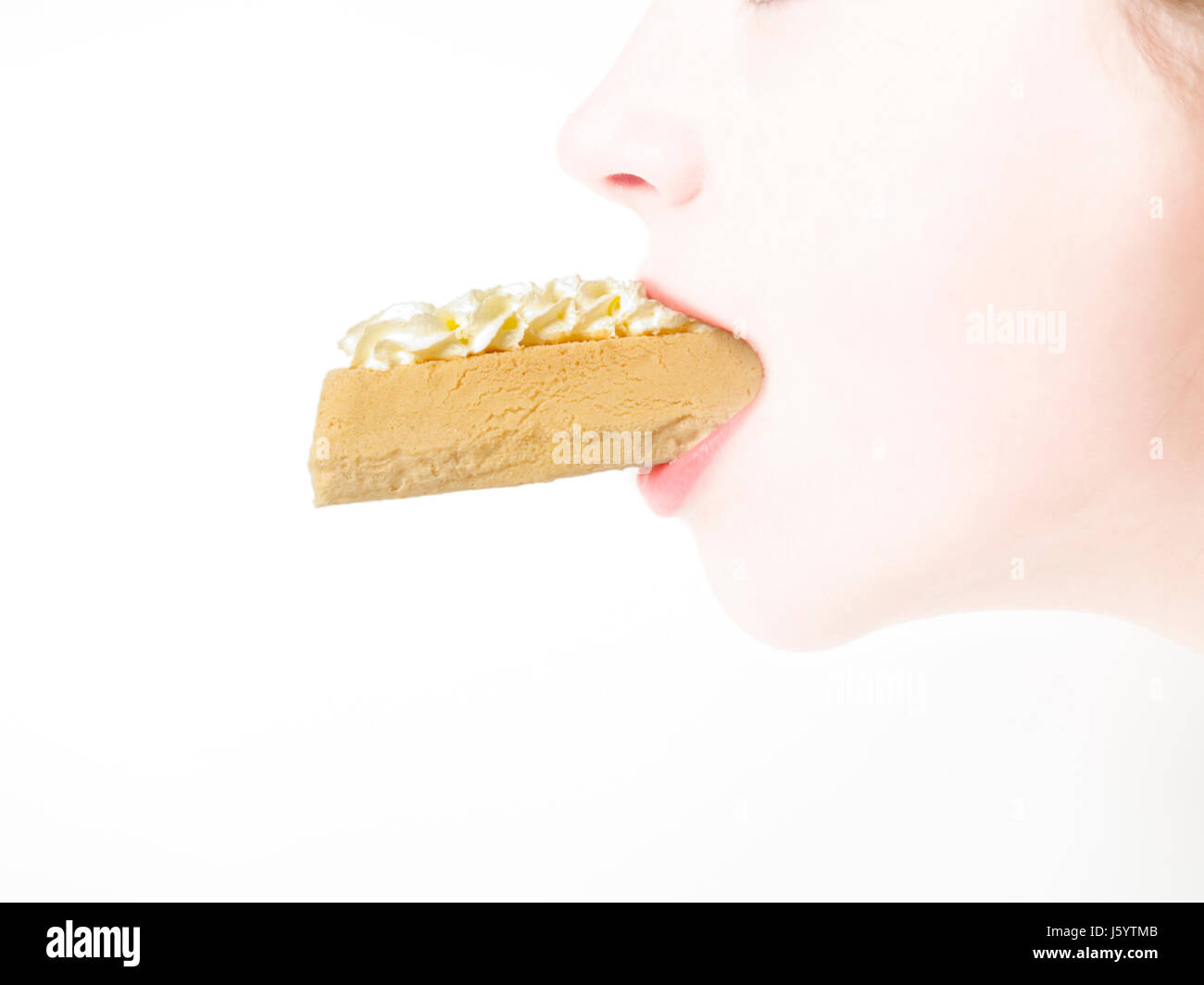 Cream pie face hi-res stock photography and images - Alamy