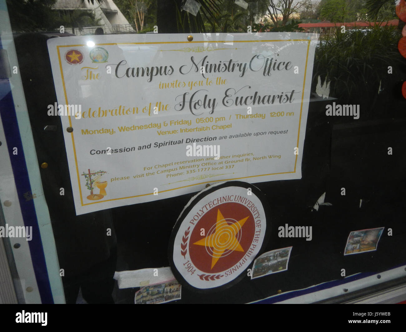 The Santa Mesa Manila Interfaith Chapel is located within the ...