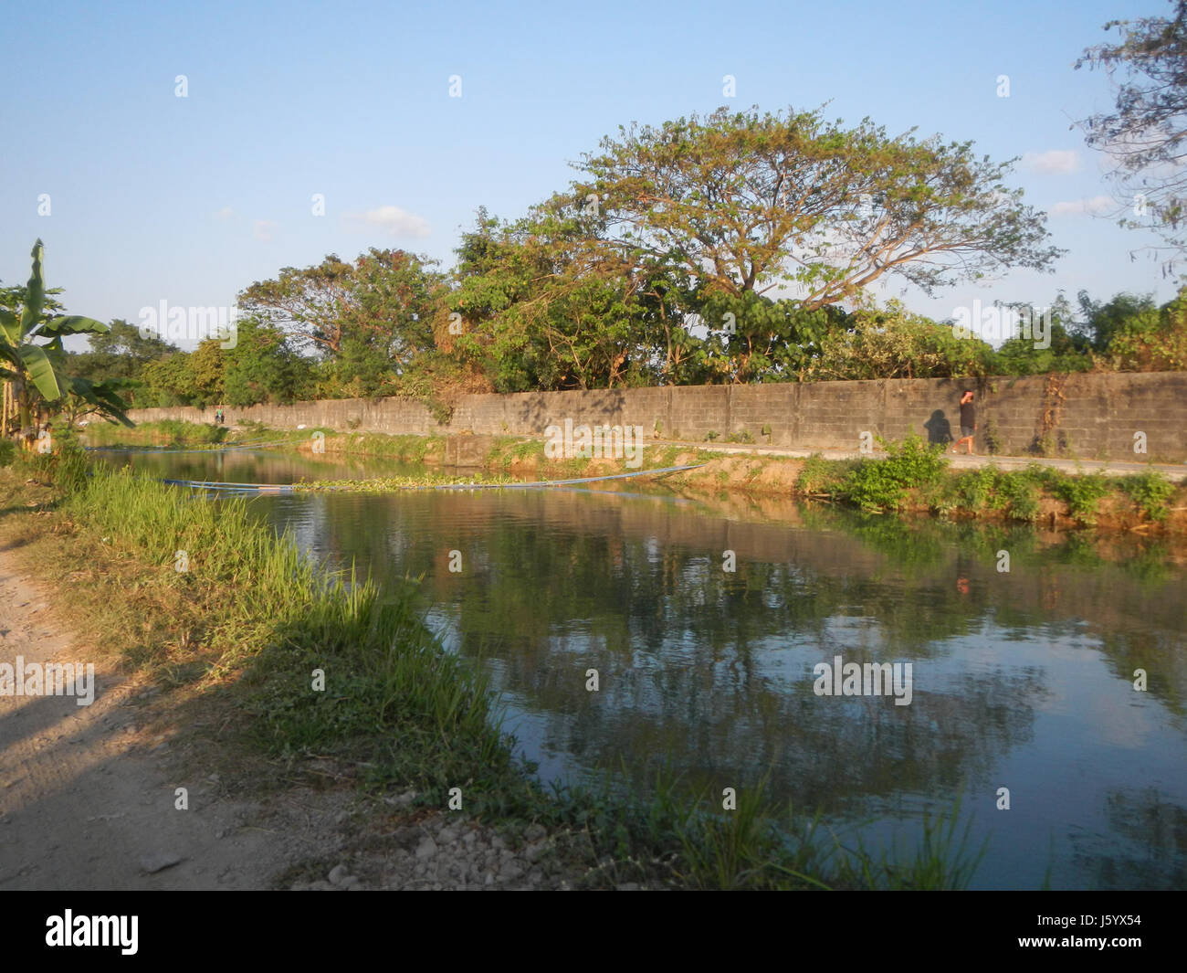 This image or reference describes a sunset view near the irrigation ...