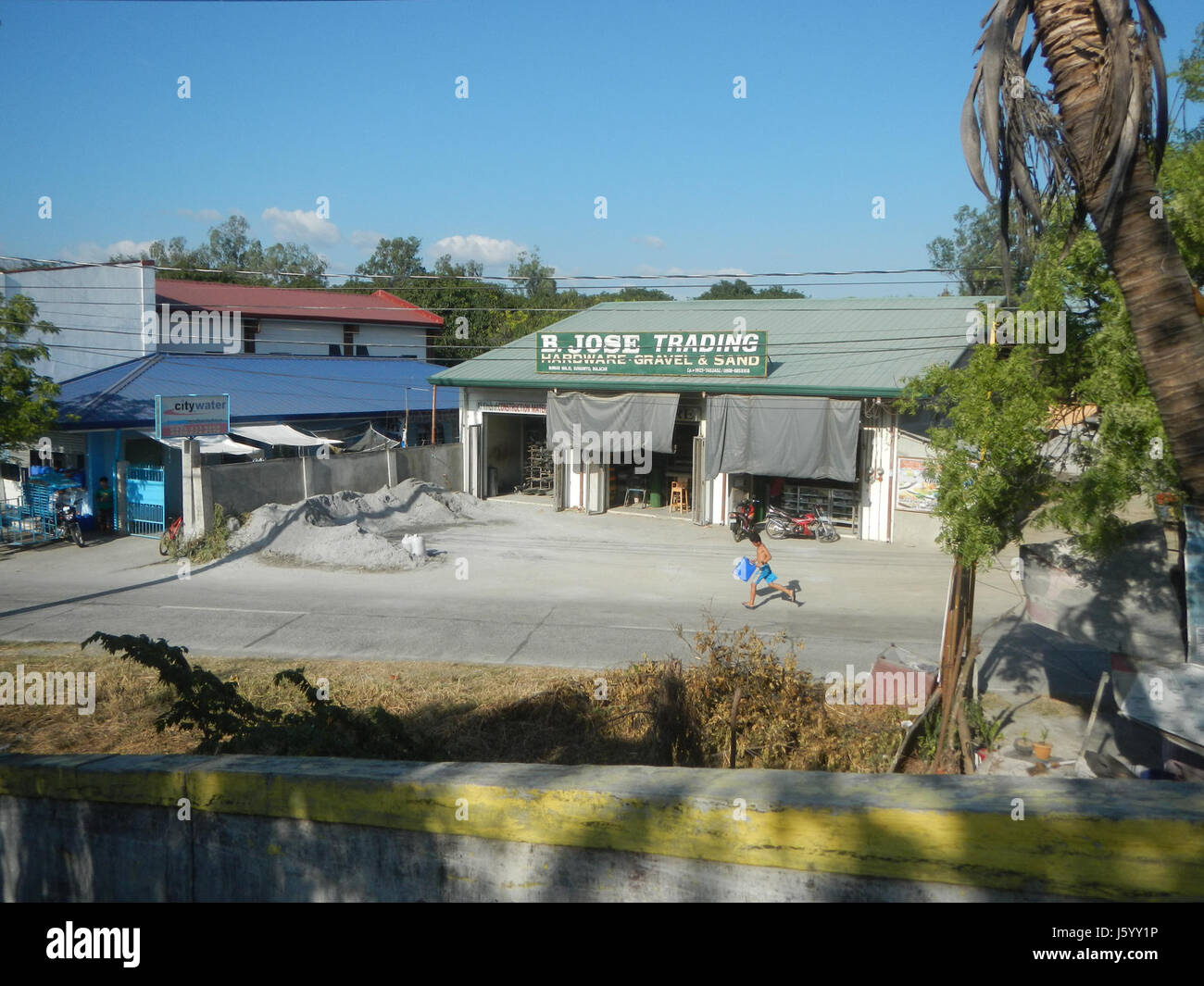 The image captures the fields near Malis overpasses in Guiguinto ...