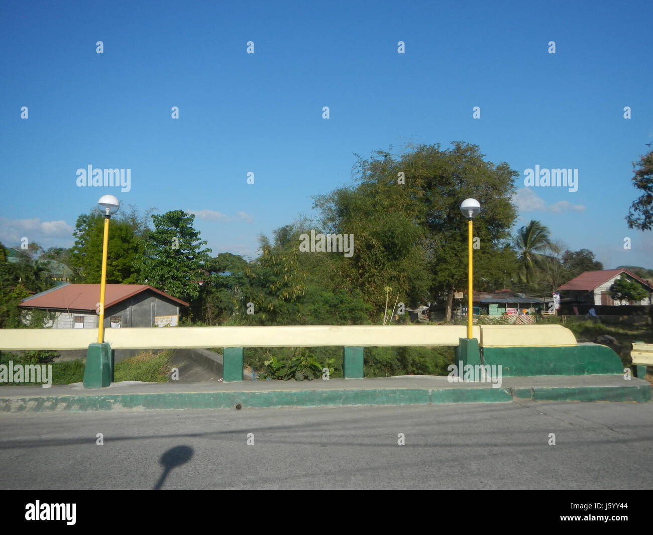This image depicts the roads and fields surrounding the Malis Creek ...