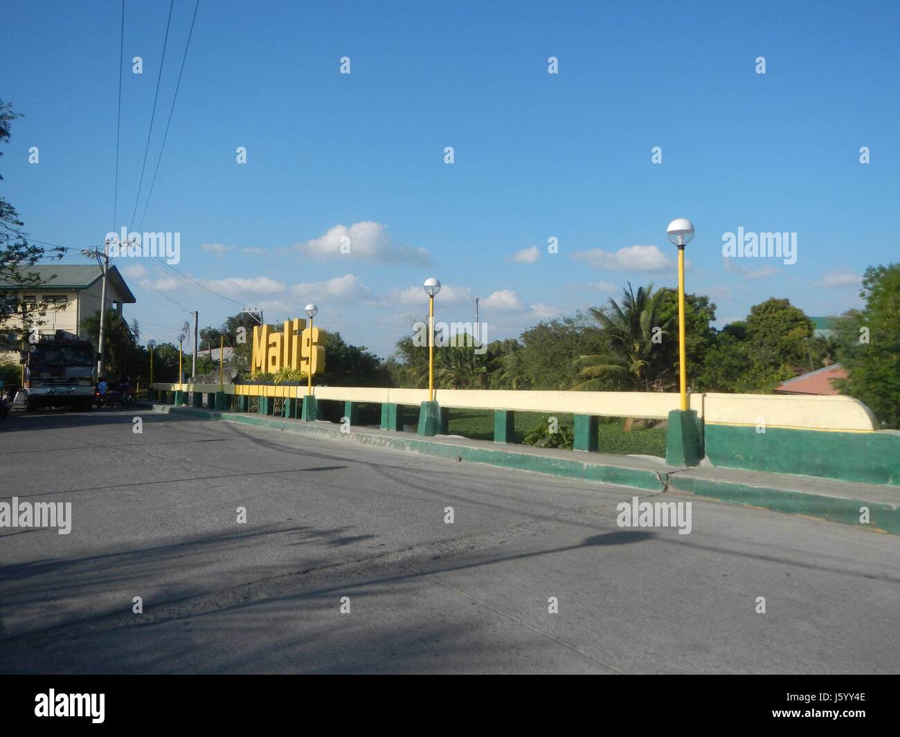 This photograph showcases the agricultural fields near Malis Creek and ...